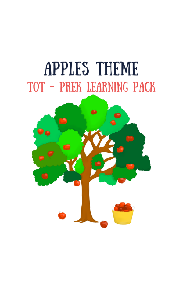 Apples Theme Tot - PreK Learning Pack - Powerplay Edu Lab Pte Ltd